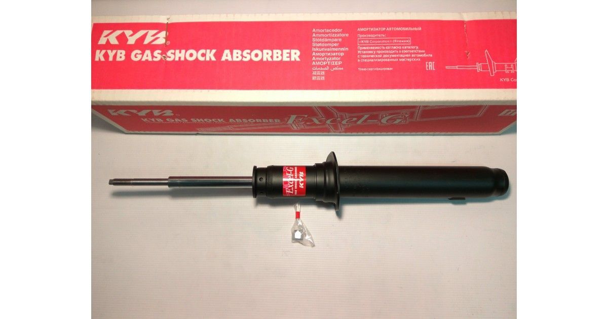 Передний амортизатор на Hyundai Sonata NF 2005-2010 (KYB 341460 ...